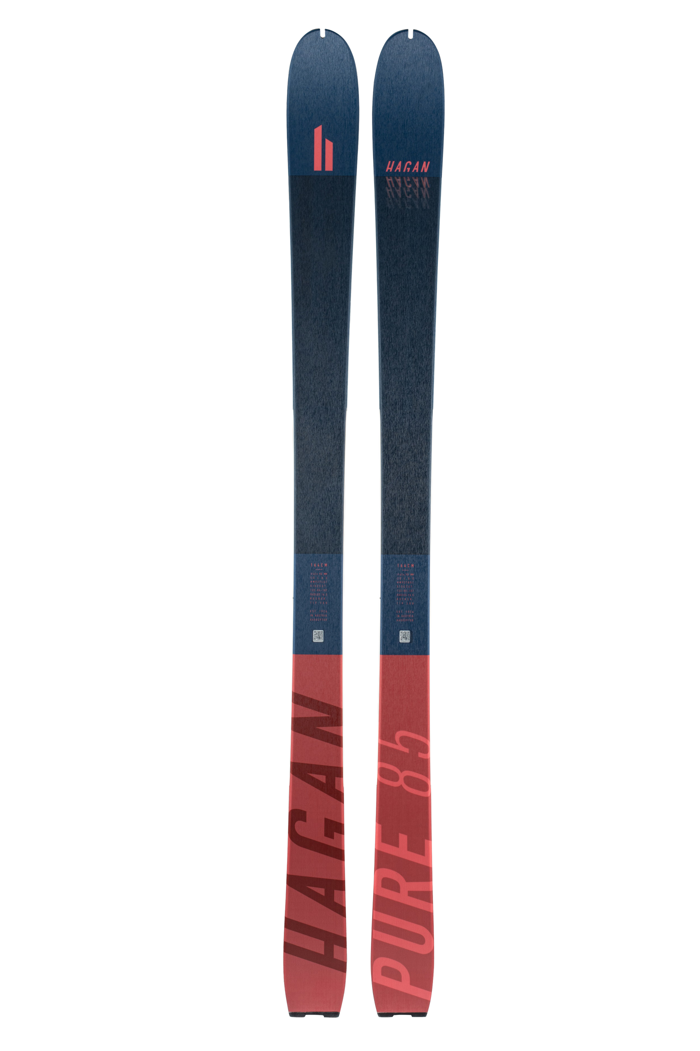 Hagan Pure 85 All-Mountain Backcountry Alpine Touring Ski - HAGAN Ski ...