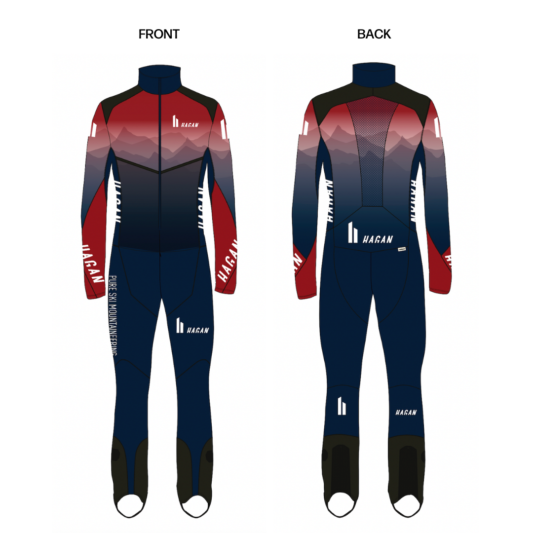 Men's Team HAGAN Skimo Race Suit - HAGAN Ski Mountaineering