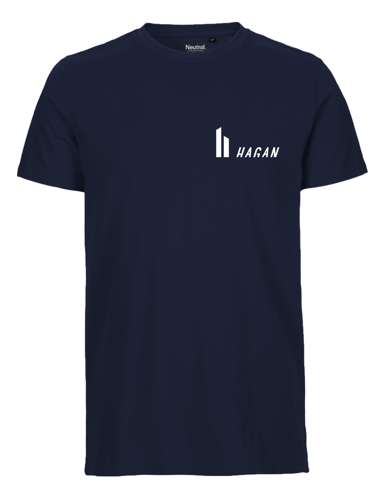 HAGAN T-shirt in dark blue w/ HAGAN logo. Love ski touring? Show it ...