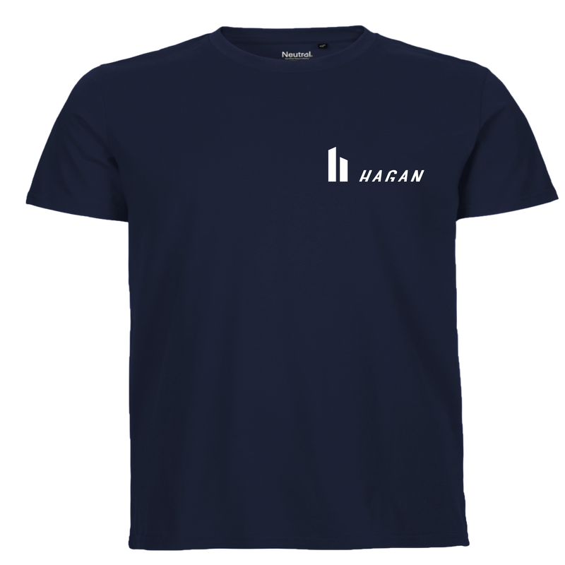 HAGAN T-shirt in dark blue w/ HAGAN logo. Love ski touring? Show it ...
